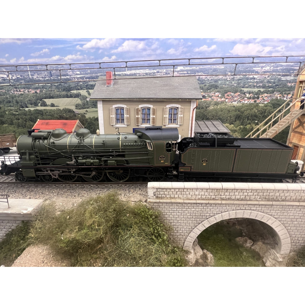 REE Modeles - MB 134 S - Locomotive vapeur 231 D 154, Dijon, PLM, Ep II ...