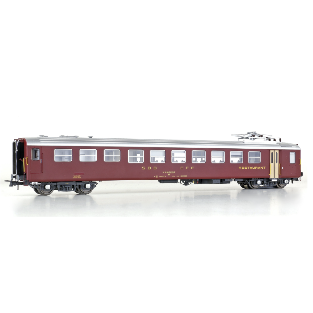 LS Models PI9720 - Voiture UIC-X RIC WRm, restaurant, SBB-FFS, Ep IVa