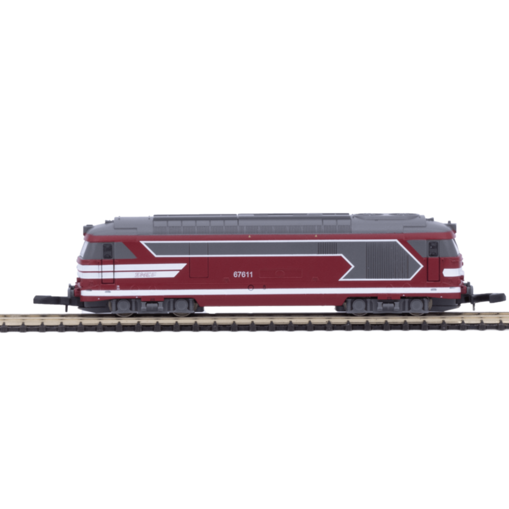 Azar Models L01-CA1 Locomotive diesel BB67611 capitole, SNCF ...